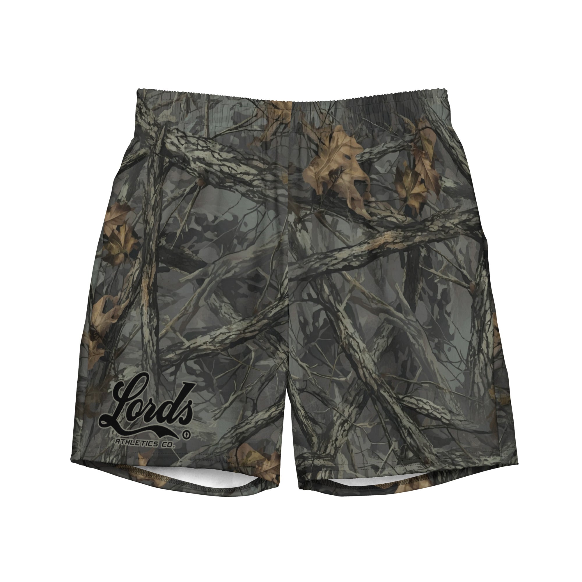 Team Lords Swim Trunks - Grey Tree Camo – Lords Original Gastown Supply Co.