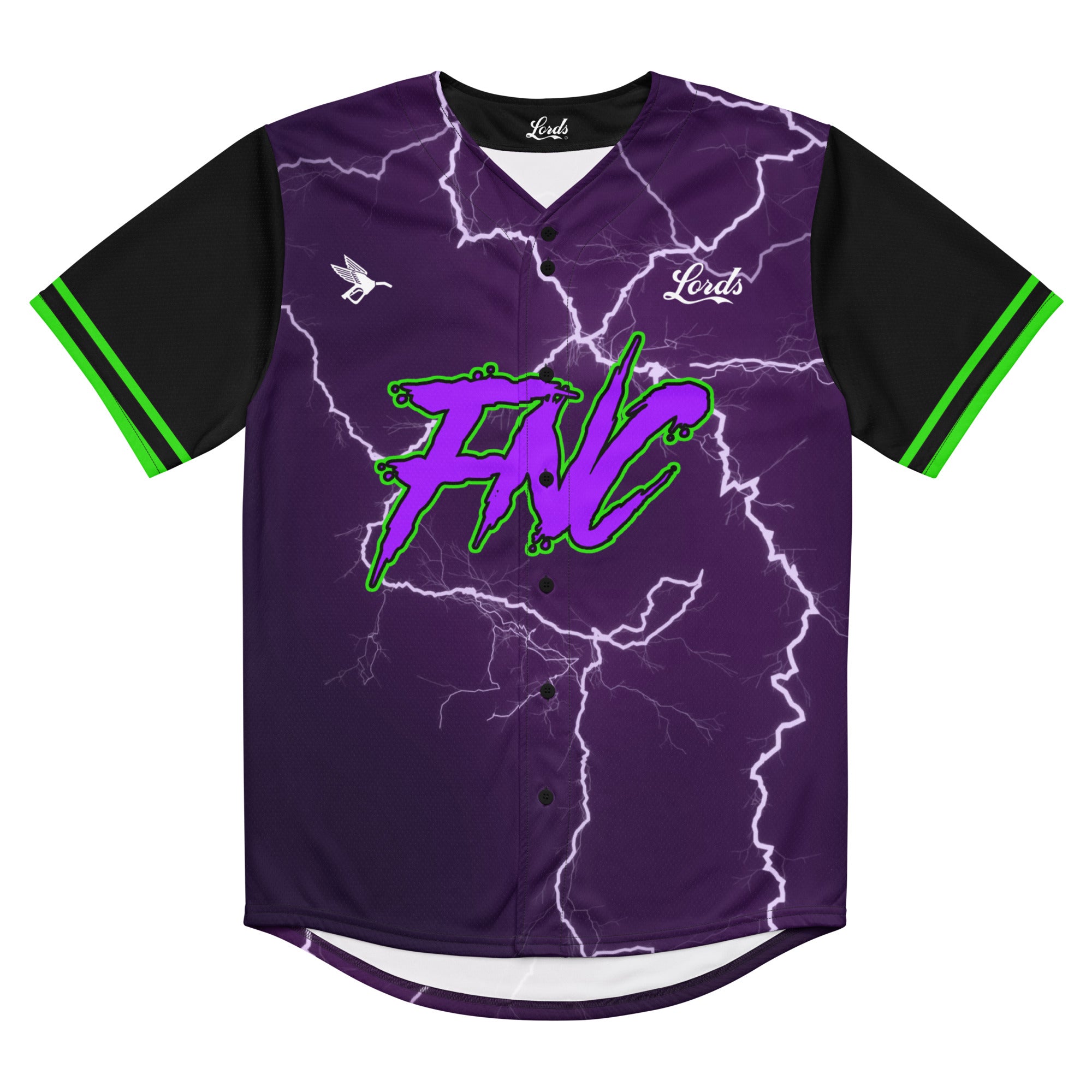 Lords x FNC Hardball Jersey - Black/Purple – Lords Original Gastown ...